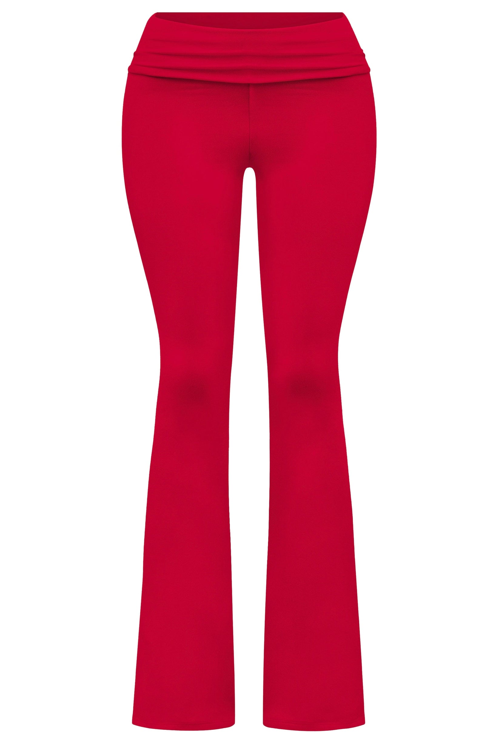 FOLD OVER YOGA PANTS - REGULAR – PRETTY BARB COLLECTION