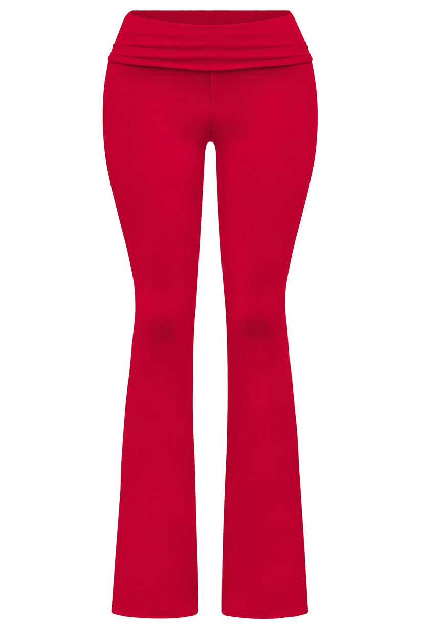 FOLD OVER YOGA PANTS - REGULAR – PRETTY BARB COLLECTION