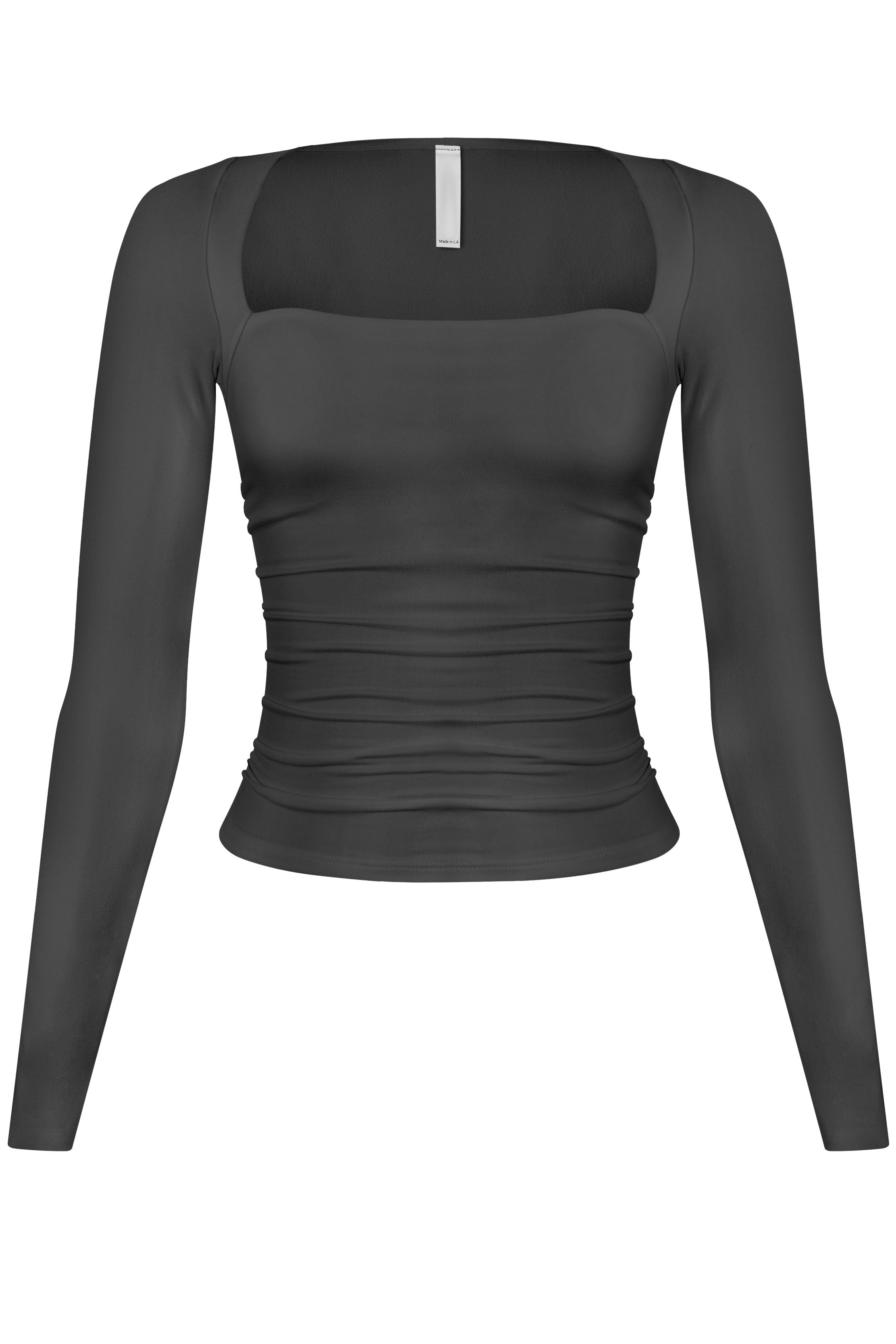 SCOOP SCRUNCH TOP – PRETTY BARB COLLECTION