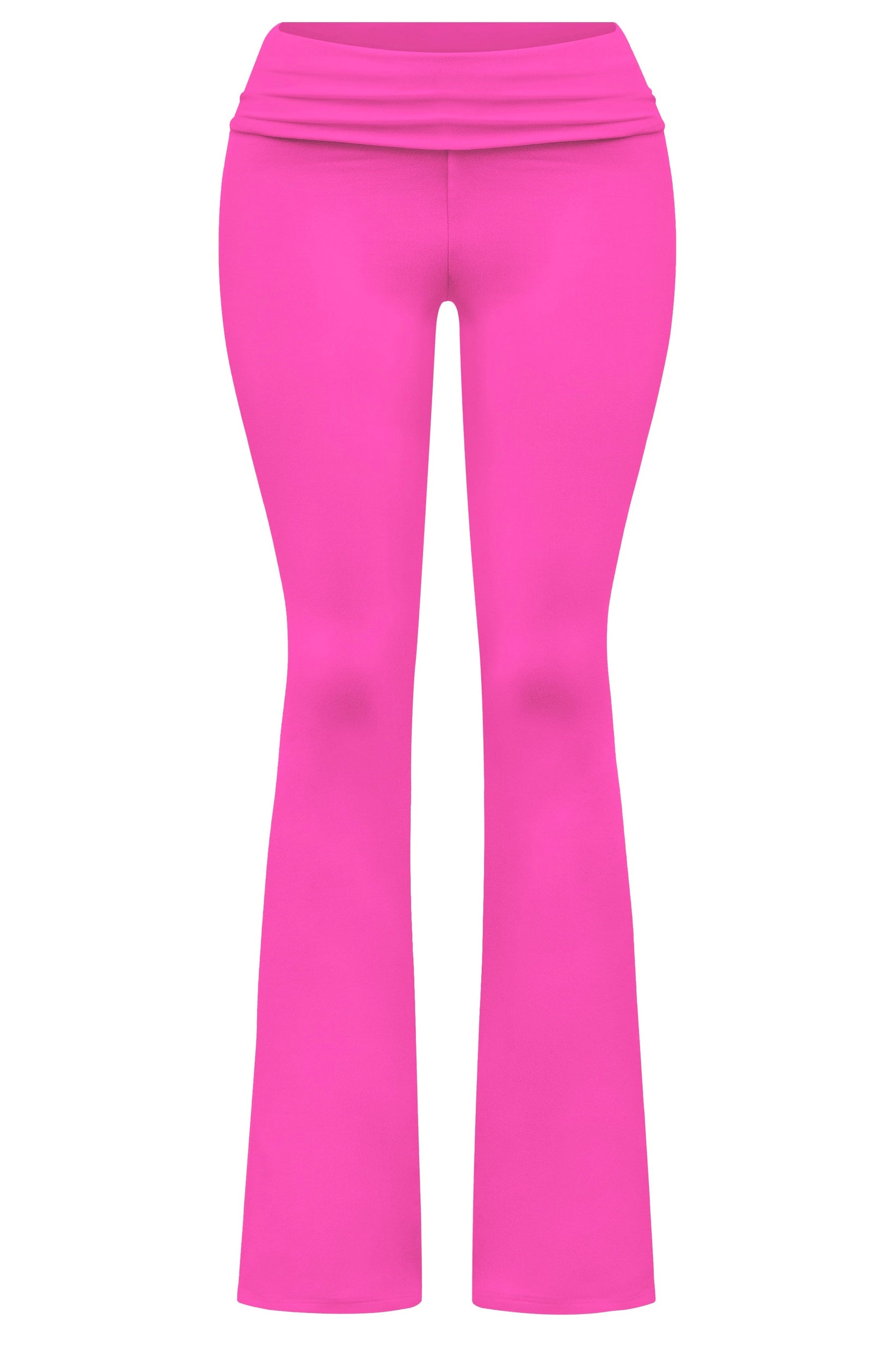 FOLD OVER YOGA PANTS - REGULAR – PRETTY BARB COLLECTION